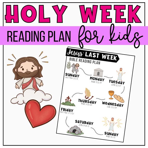 Holy Week Story In Pictures