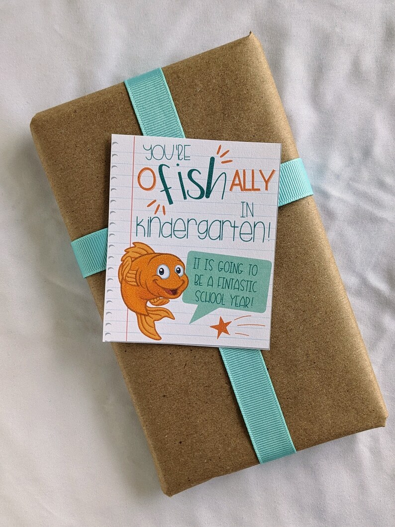 O-fish-ally Back to School Student Gift Tags - Etsy