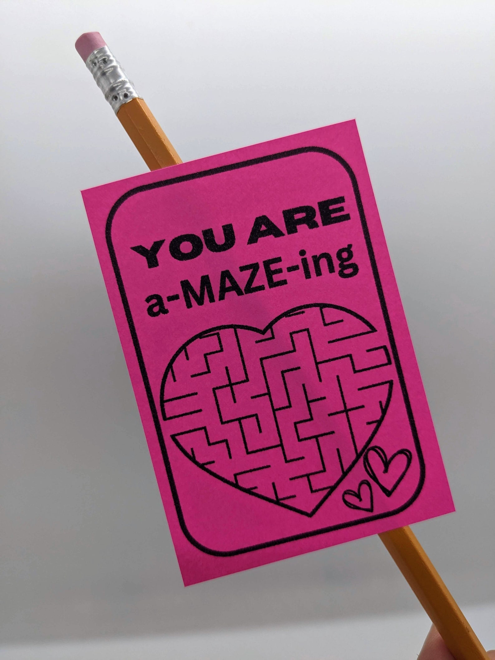 Maze Valentine's Day Cards- Activity Valentine Cards- Printable ...