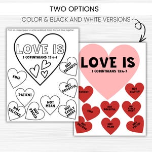 Love is Craft, Valentine Craft, Valentine Activity for Kids, Classroom ...