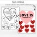 Love is Craft, Valentine Craft, Valentine Activity for Kids, Classroom ...