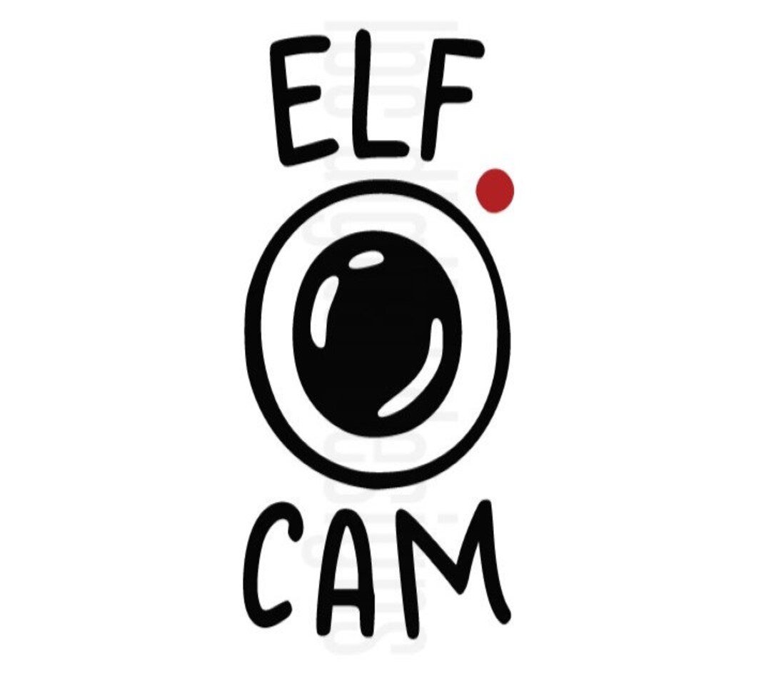 Elf Cam SVG File, Cricut Cutting, Silhouette Cameo, Design Space ...