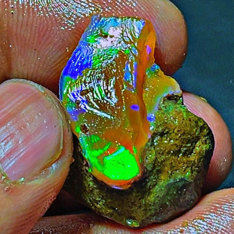 26.40 CT Opal Rough, Opal Crystal, Natural Opal, Ethiopian Opal, Large ...