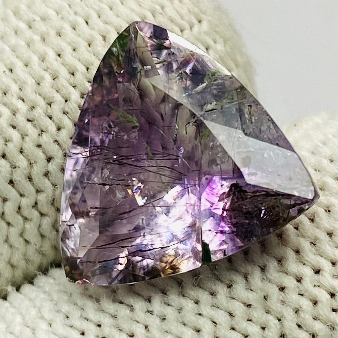 Super Seven Quartz Crystal Natural Super 7 Quartz Faceted - Etsy