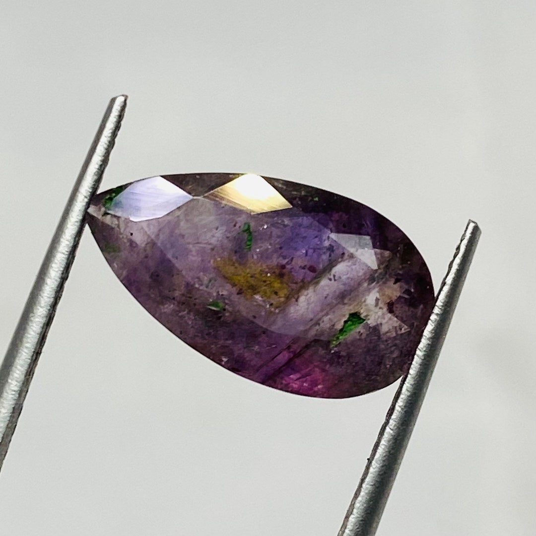 Beautiful ! Super Seven ! Gemstone With 7 Crystals Healing Stone Seven ...