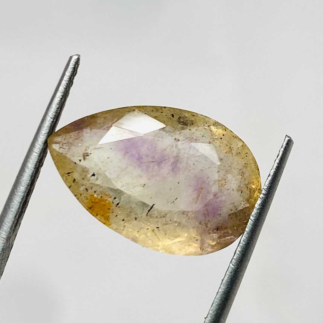 Rare ! Super Seven ! Gemstone With 7 Crystals Healing Stone Seven ...