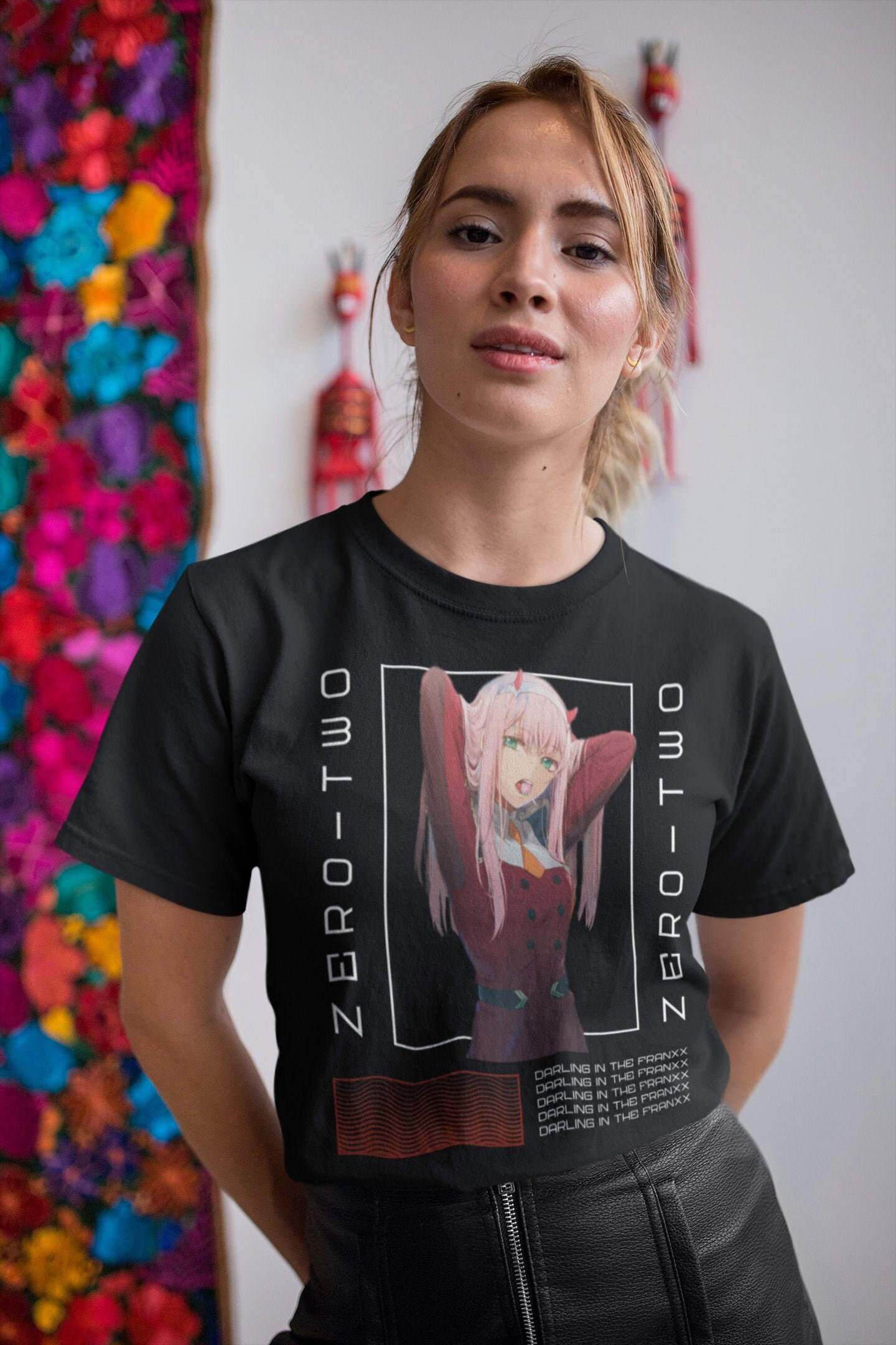 Unisex Zero Two Darling Franxx Shirt Zero Two ShirtFranxx | Etsy