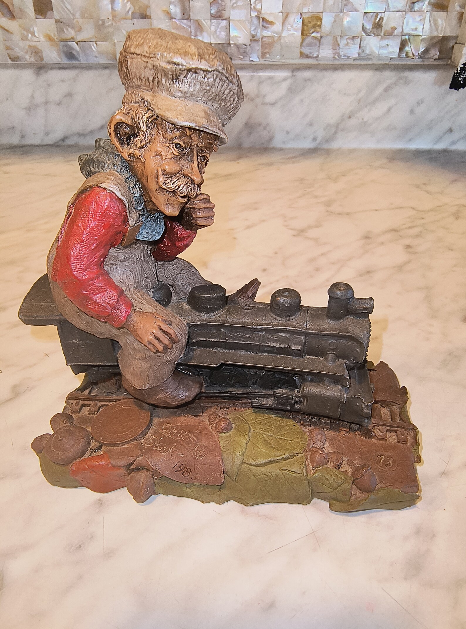 Vintage Tom Clark Train Engineer chief Cairn 1986 Retired Pre-owned ...