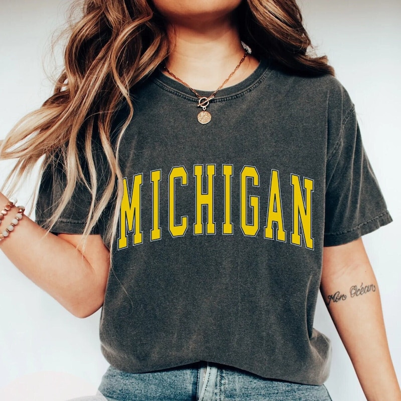 Michigan T Shirt - Etsy