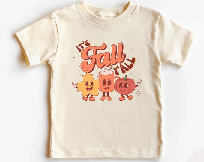 Retro Fall Shirt, Kids Fall Shirt, Toddler Fall Shirt, Youth Shirt ...