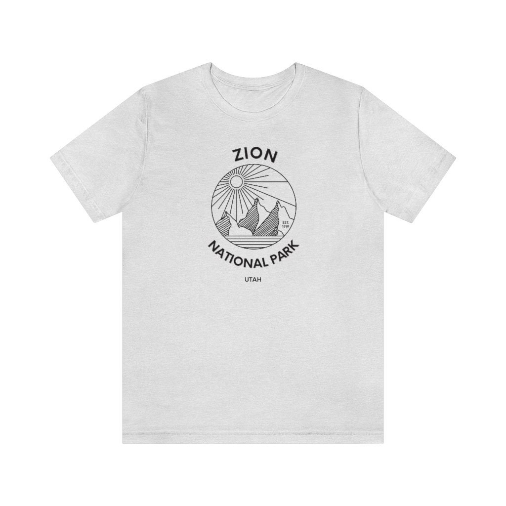 National Park Shirt - Zion National Park - Zion T-shirt - Vintage Shirt ...