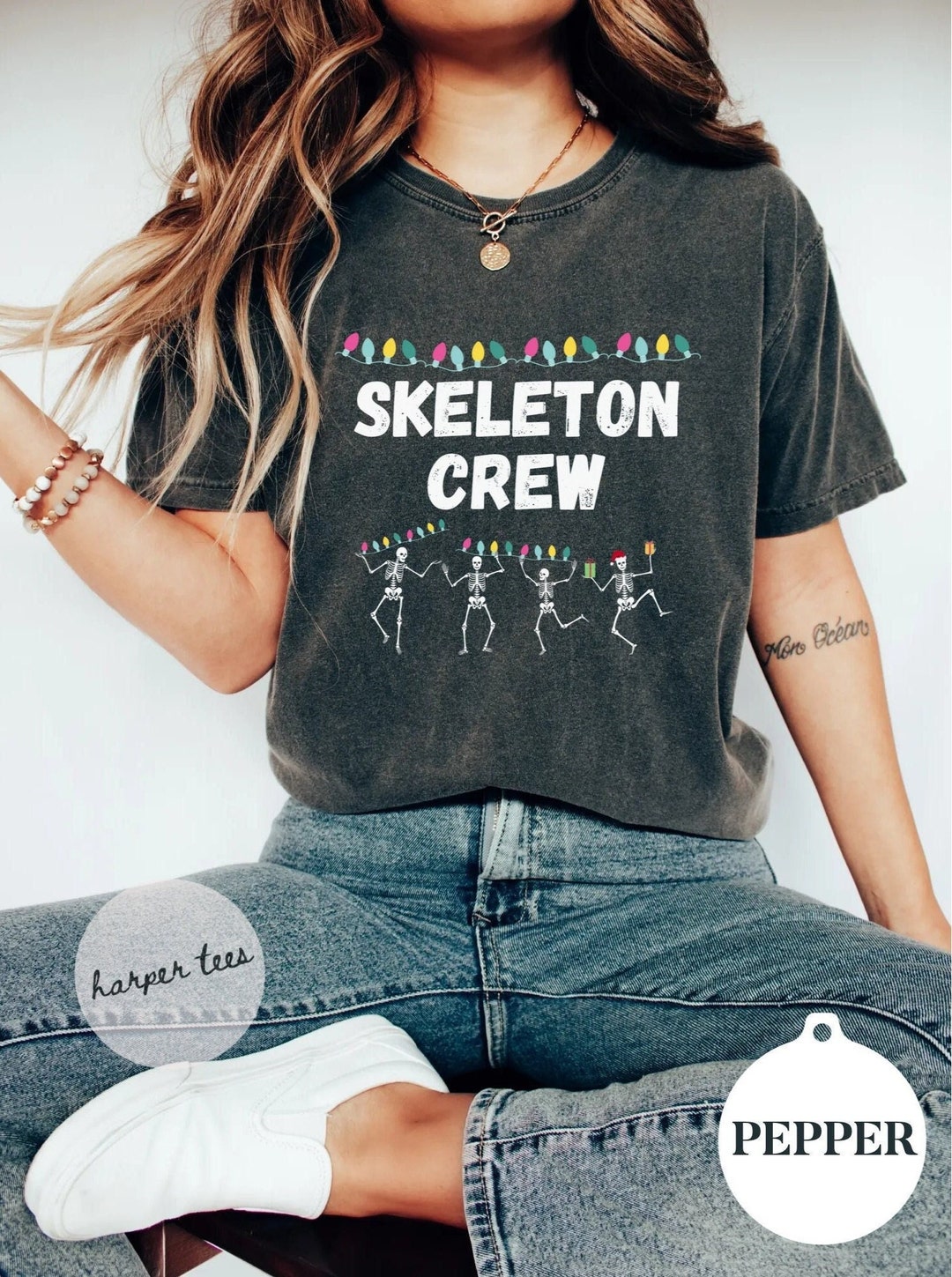 Skeleton Crew Shirt, Comfort Colors Shirt, Radiology Tech Shirt, X-ray ...