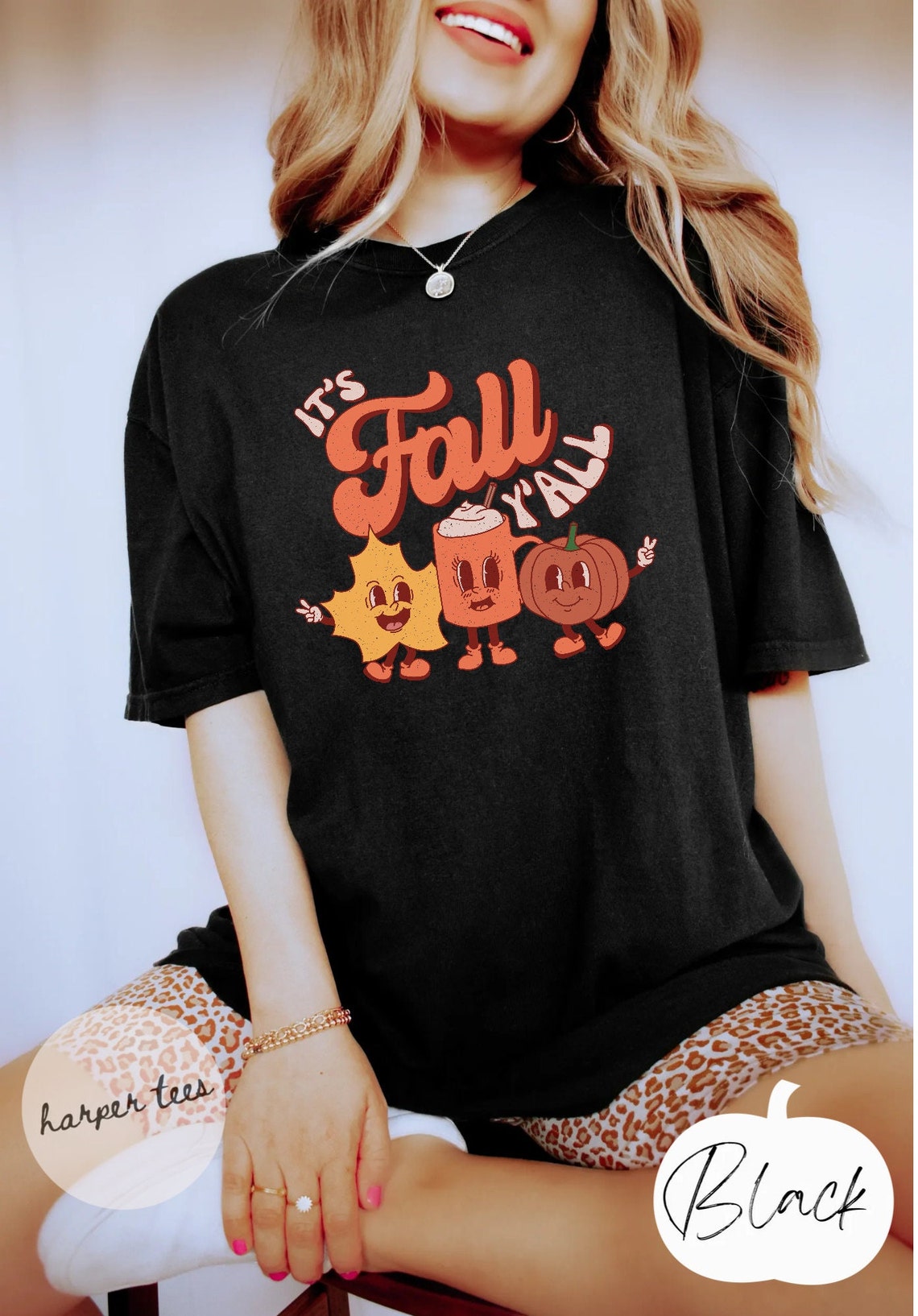 Retro Fall Shirt Fall Shirt Women It's Fall Y'all - Etsy