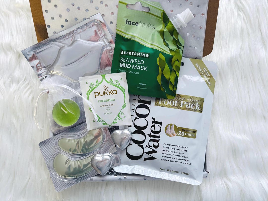 Pamper Box Gift for Her, Birthday Pamper Hamper, Relaxation Letterbox ...
