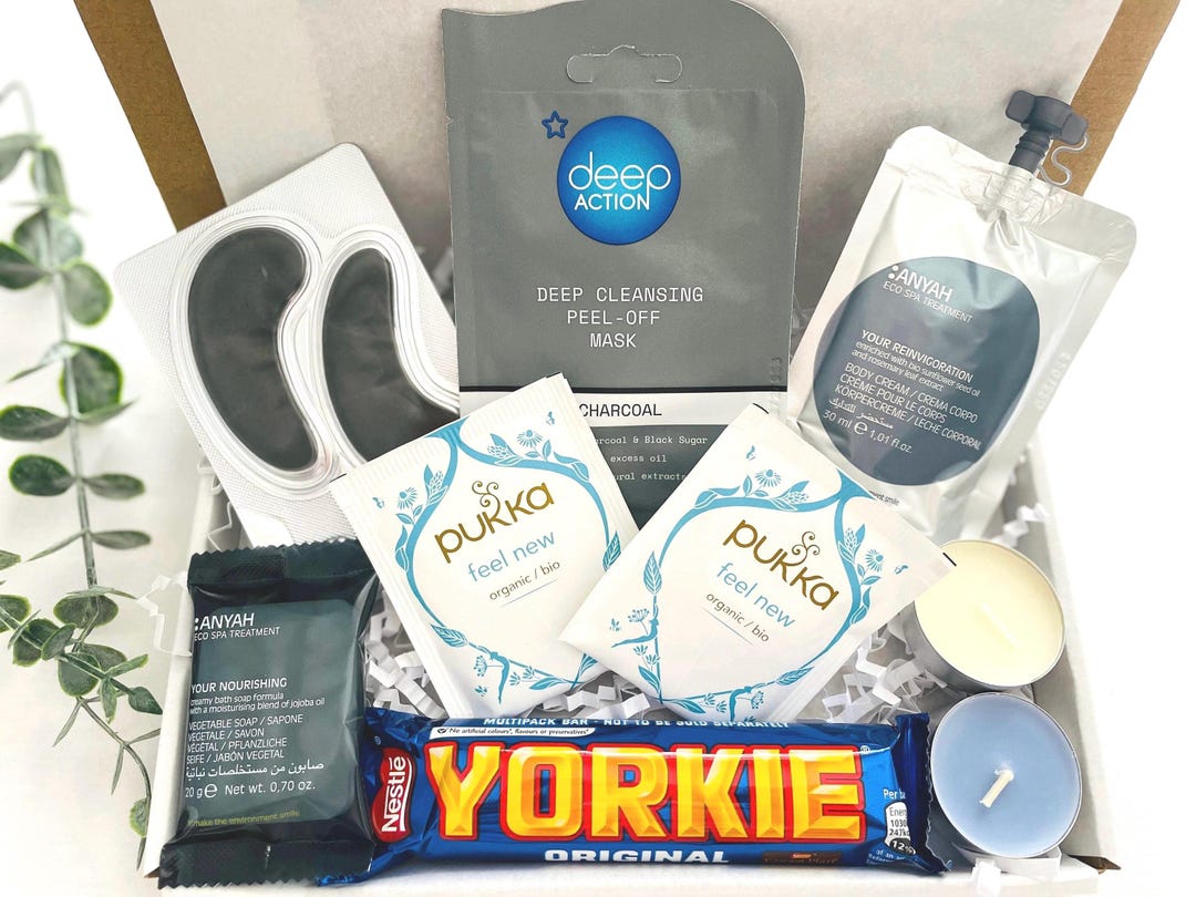 Mini Pamper Box for Men, Brother, Dad, Boyfriend, Friend, Birthday ...