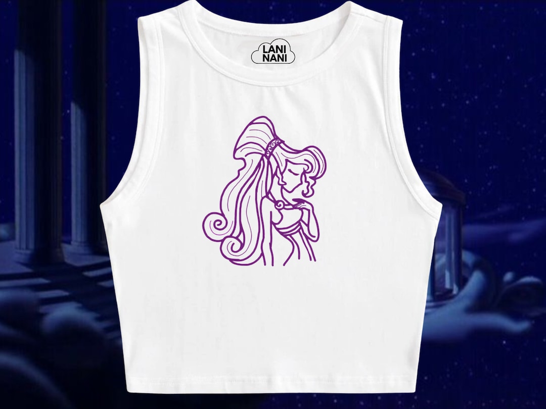 Hercules Meg Crop Tank Megara Crop Tank I Wont Say Im in Love Disney ...