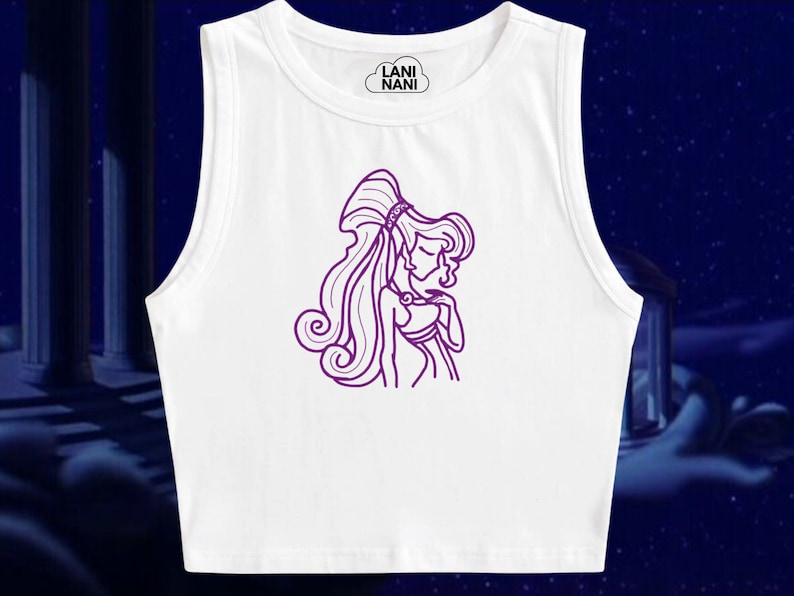 Hercules Meg Crop Tank Megara Crop Tank I Wont Say Im in - Etsy