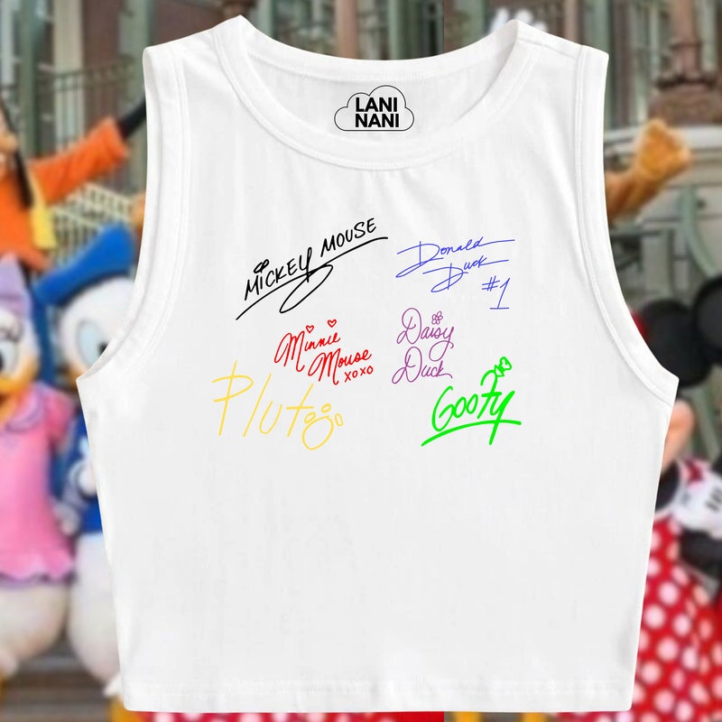 Mickey Signature - Etsy