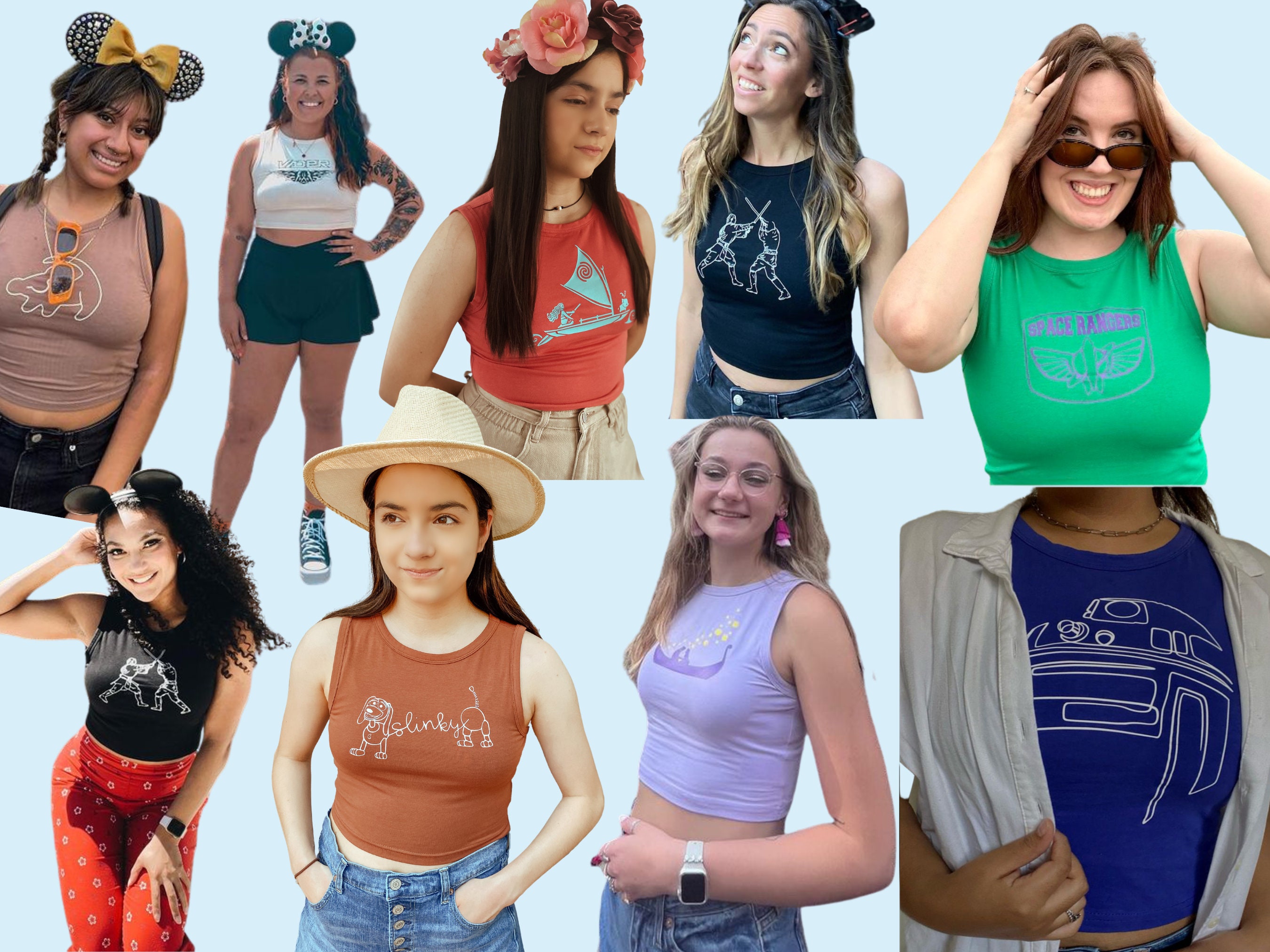 Disney Cars Crop Tank Disney Crop Tank Disney Crop Top - Etsy
