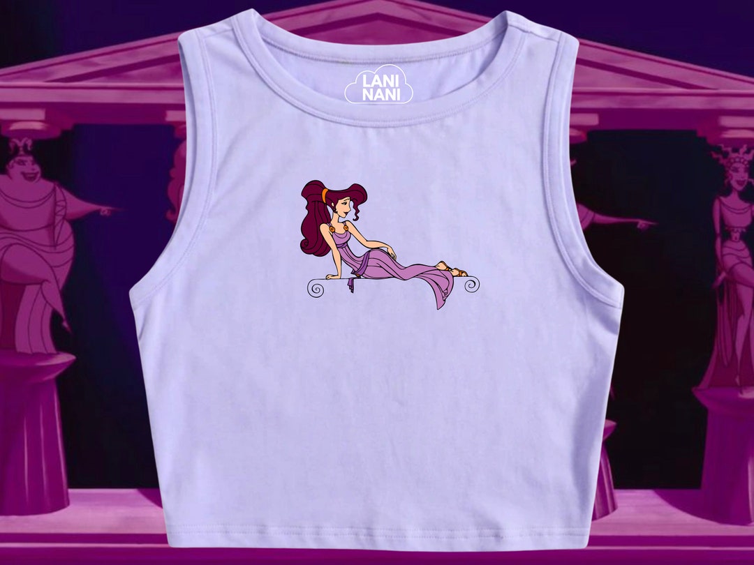 Meg Crop Tank| Hercules Crop Tank | Zero to Hero | Disney Crop Tank - Etsy