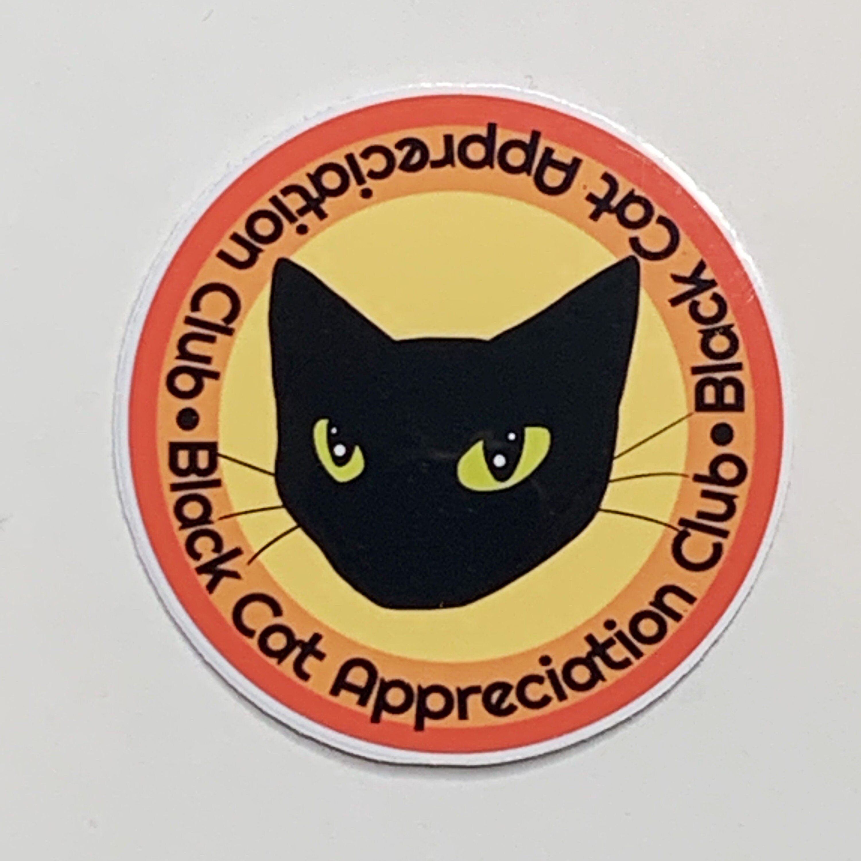 Single Stickers / Black Cat Appreciation Club / Glossy Vinyl - Various ...