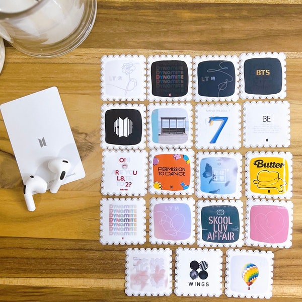 Bts Album Stickers - Etsy
