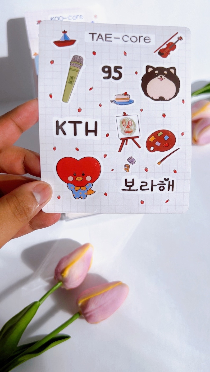 Bangatn Core Sticker Sheets - Etsy