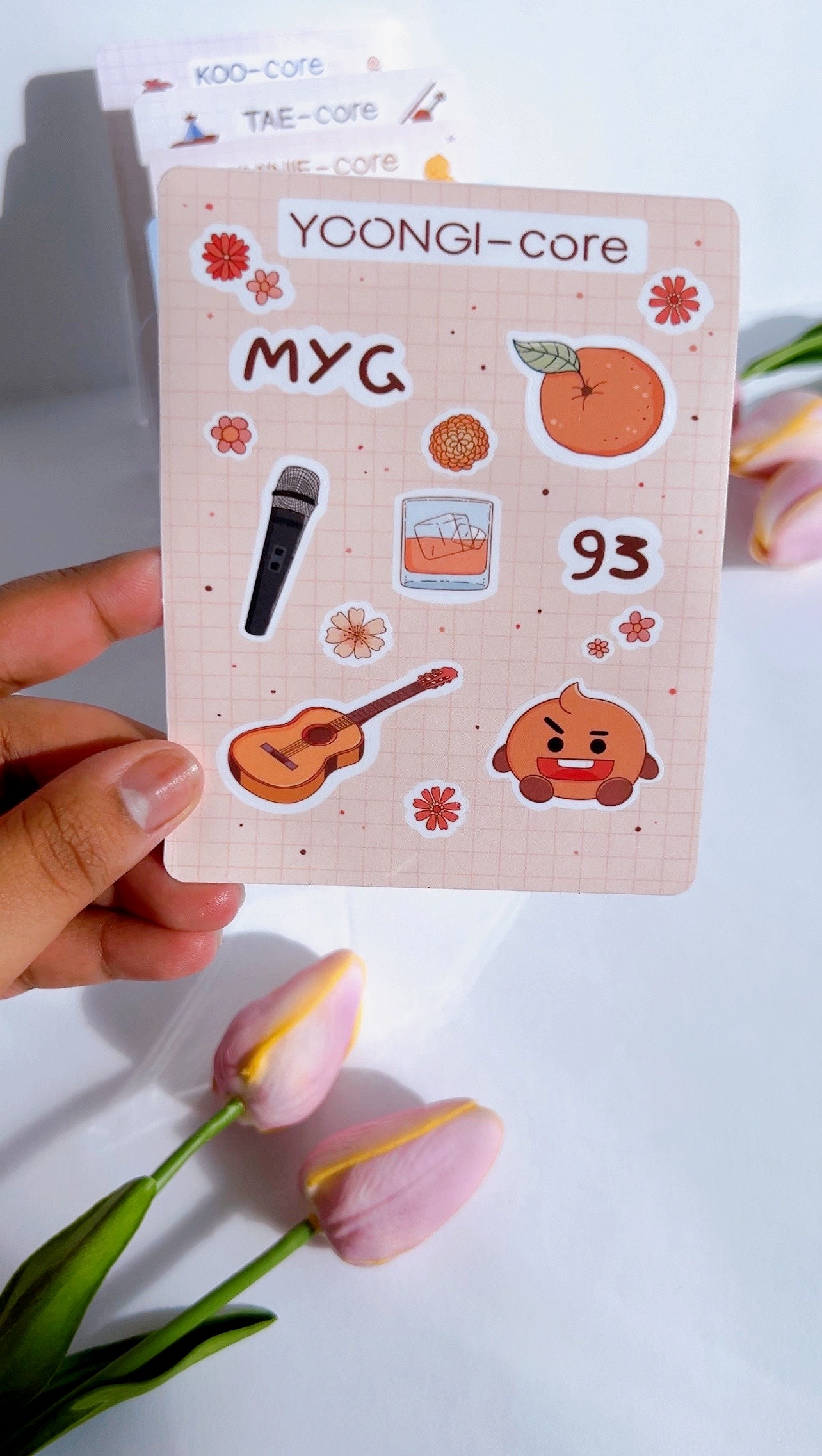 Bangatn Core Sticker Sheets - Etsy