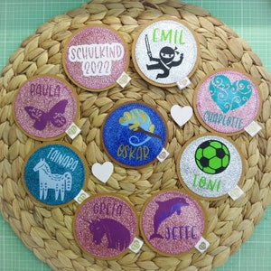 Personalisierbare Buttons für den Step by Step Ranzen - Etsy.de