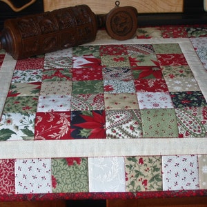 PDF Super-simple Patchwork Quilted Table Topper Pattern Digital ...
