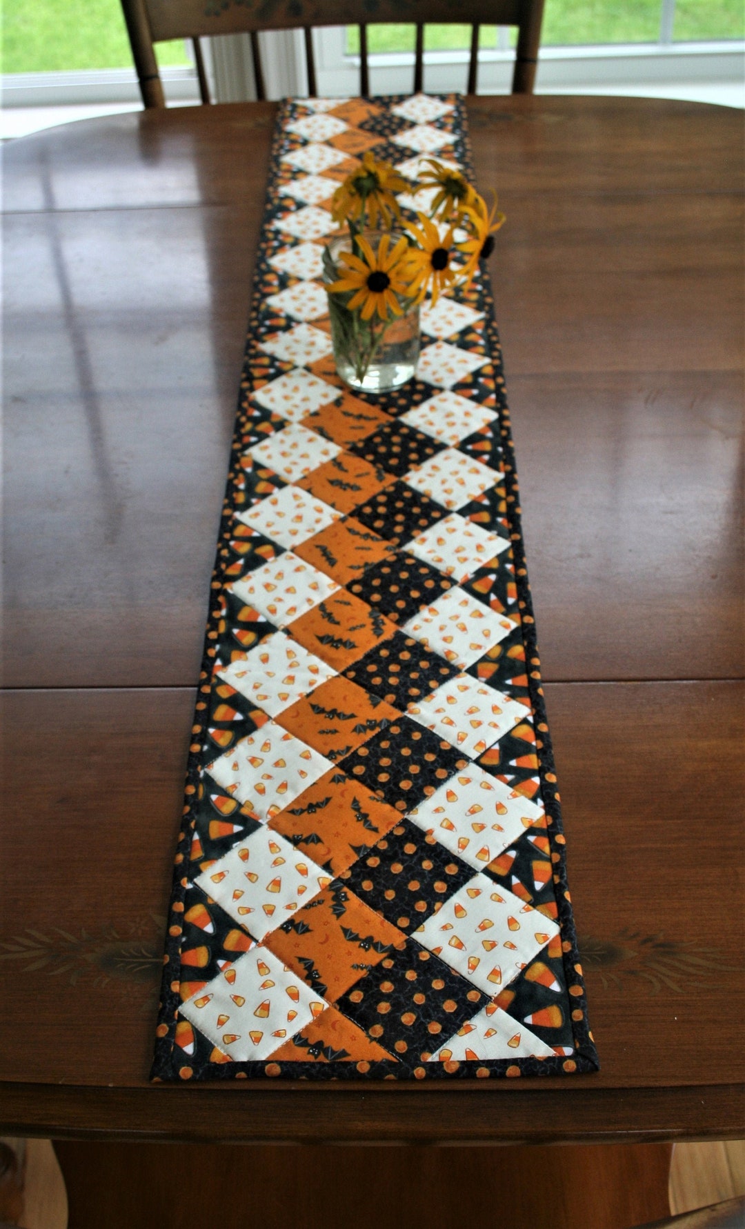 PDF Halloween Quilted Table Runner Pattern Digital Download Pattern ...
