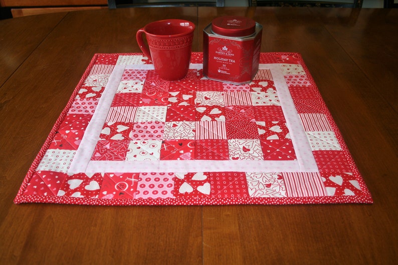 PDF Super-simple Patchwork Quilted Table Topper Pattern Digital ...