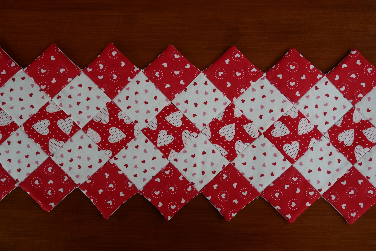 PDF Valentine Quilted Table Runner Pattern Love Letters Digital ...