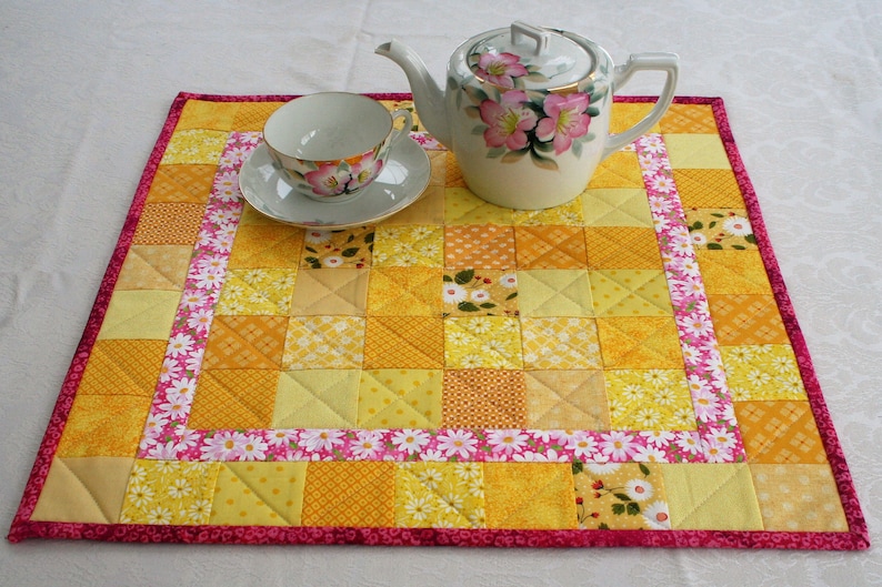 PDF Super-simple Patchwork Quilted Table Topper Pattern - Etsy