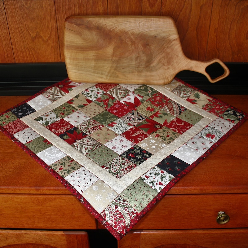 Quilted Table Topper Patterns - Etsy