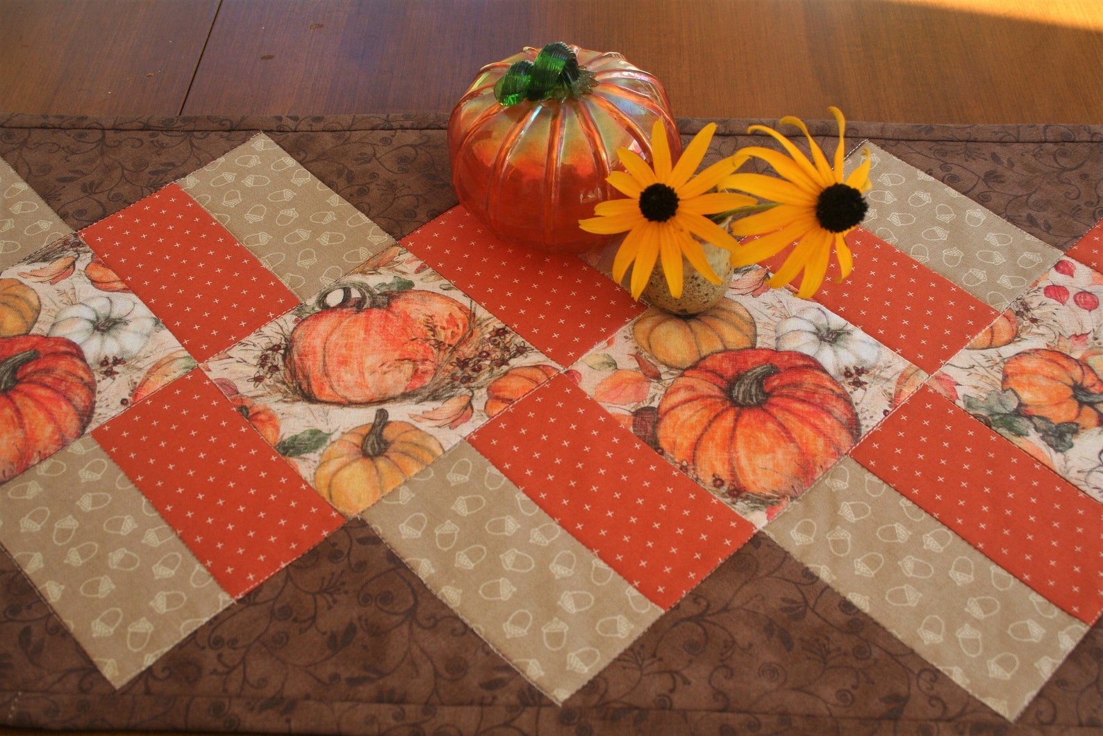 PDF Fussy Cut Table Runner Pattern Digital Download, Perfect for Large ...