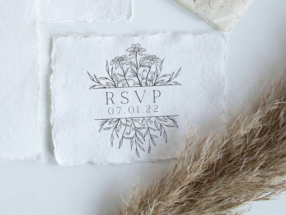 Wild Botanical Split Frame SVG Hand Drawn Floral Frame - Etsy