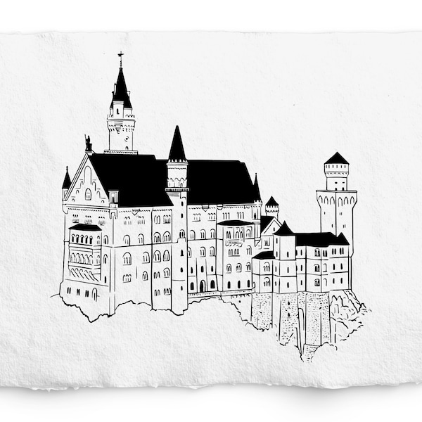 Germany Castle Svg - Etsy