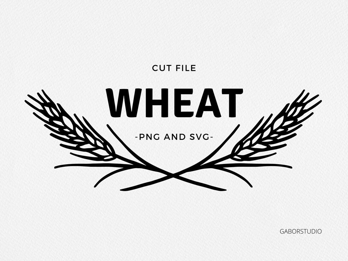 Wheat Bundle SVG Cricut Cut Files 4 Individual Wheat - Etsy