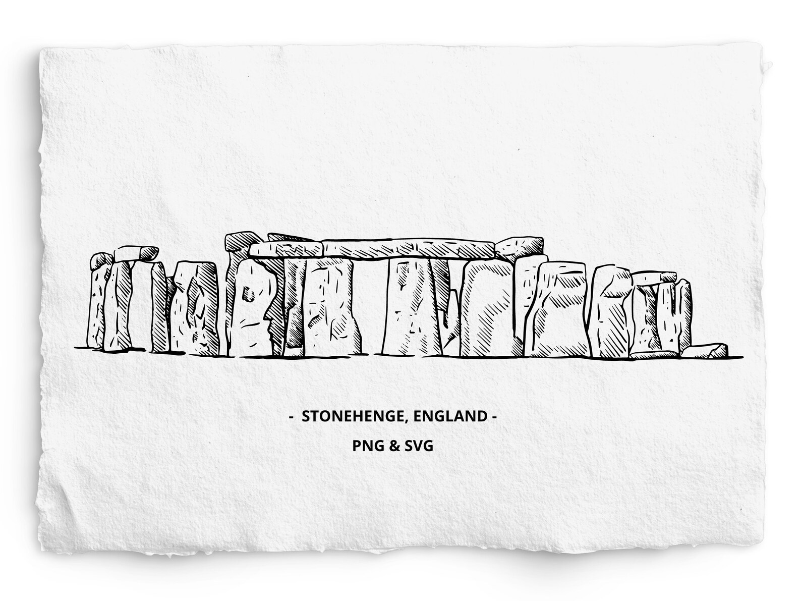 Stonehenge SVG, England Travel Clipart, Travel England Graphic, Ancient ...