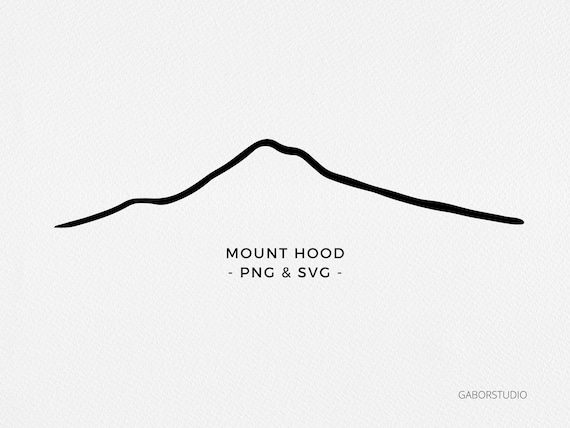 Logo Design Oregon Travel Clipart Mountain Illustration Laser Mount ...