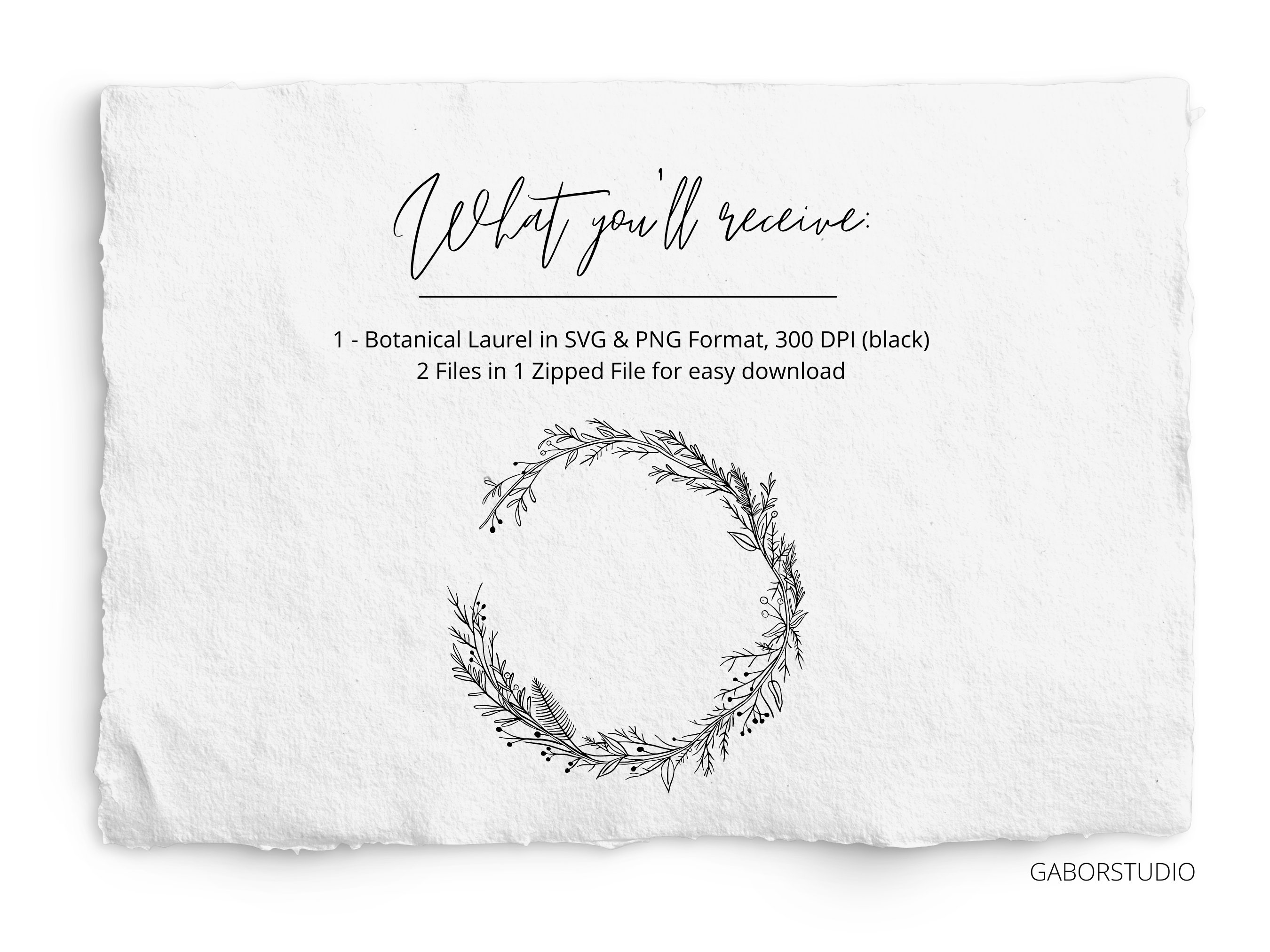 Botanical Wreath SVG Hand Drawn Foliage Wreath PNG Holiday - Etsy