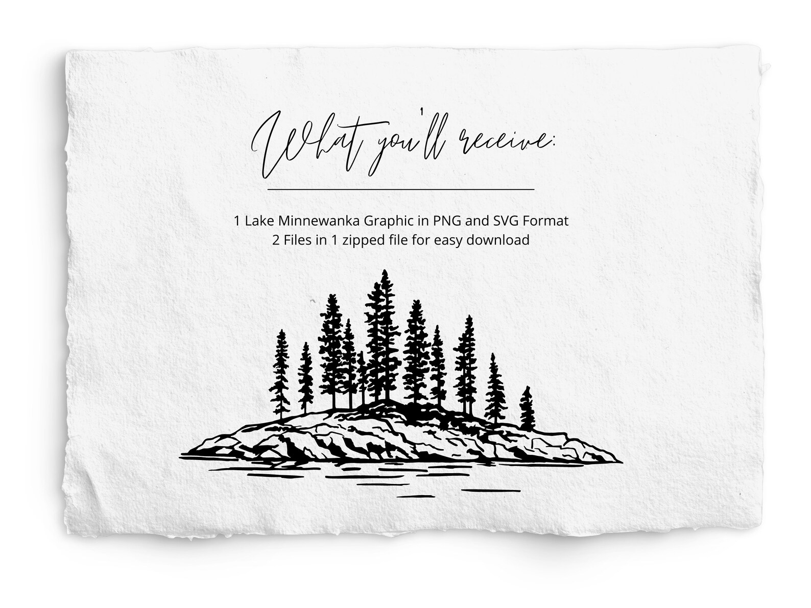 Lake Minnewanka SVG Banff National Park Tree Border Lake - Etsy Canada