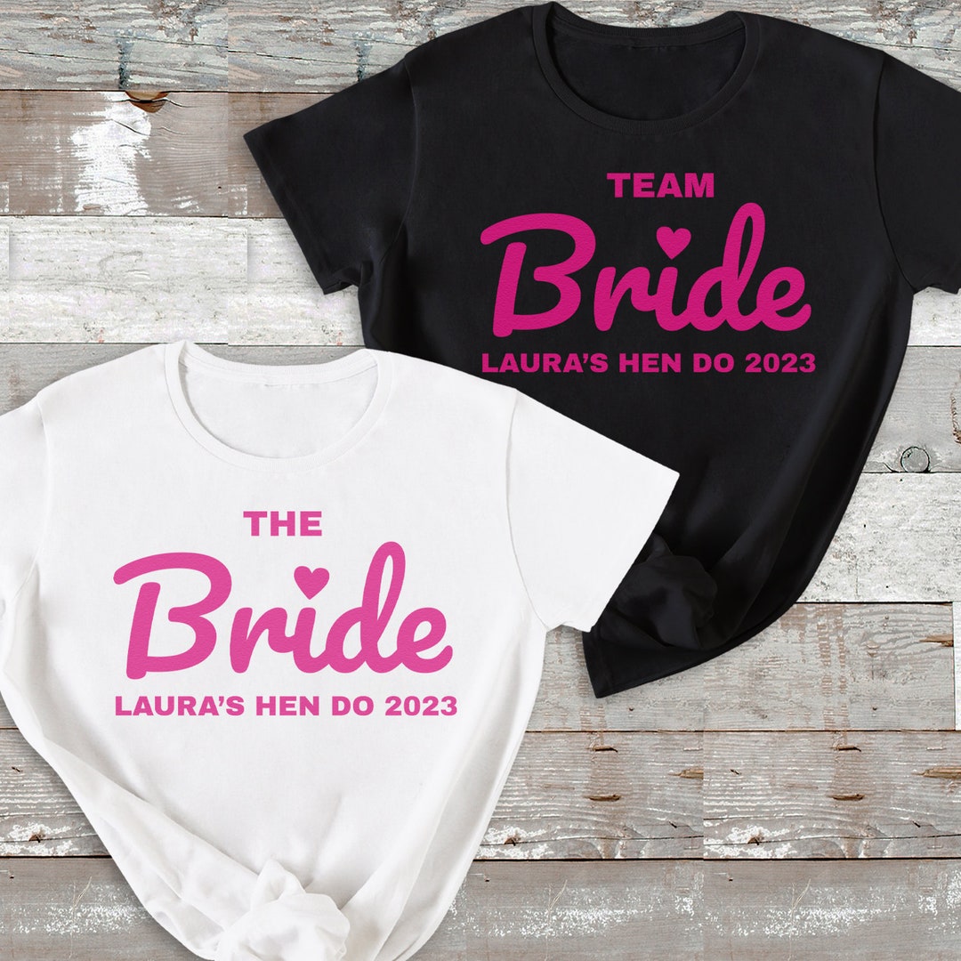 Personalised FACE Hen Do Party T-shirts, Last Night of Freedom, Hen Do ...