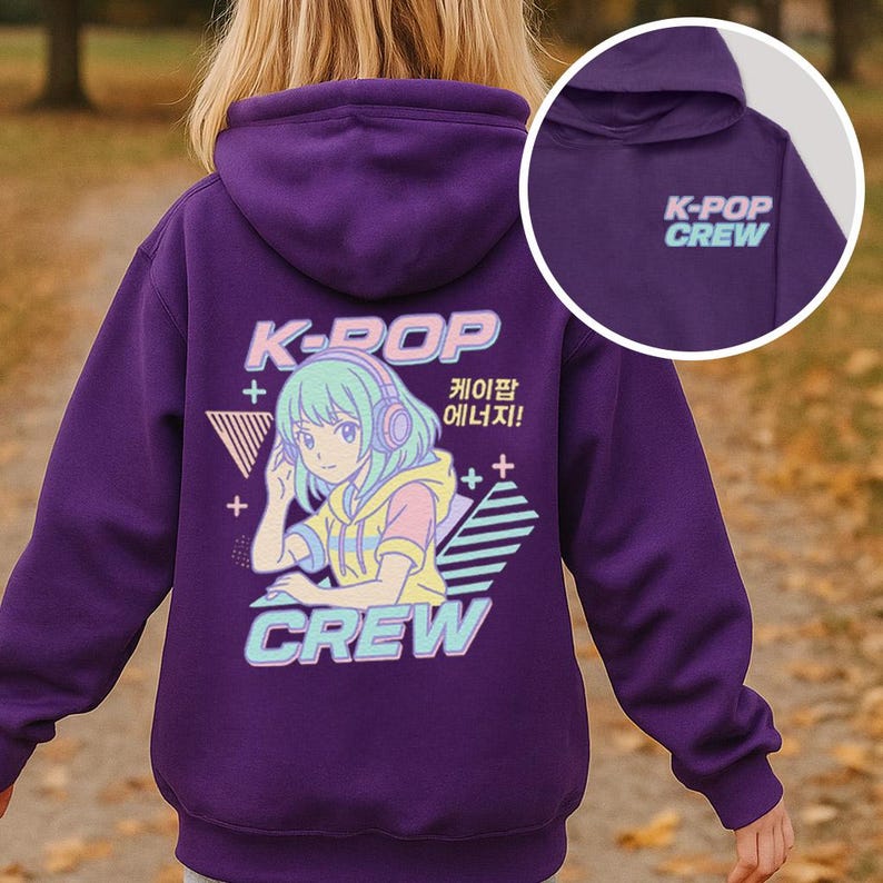 Kpop Crew Hoodie Pastels Colour Design, T-shirt or Sweater - K-pop Crew ...