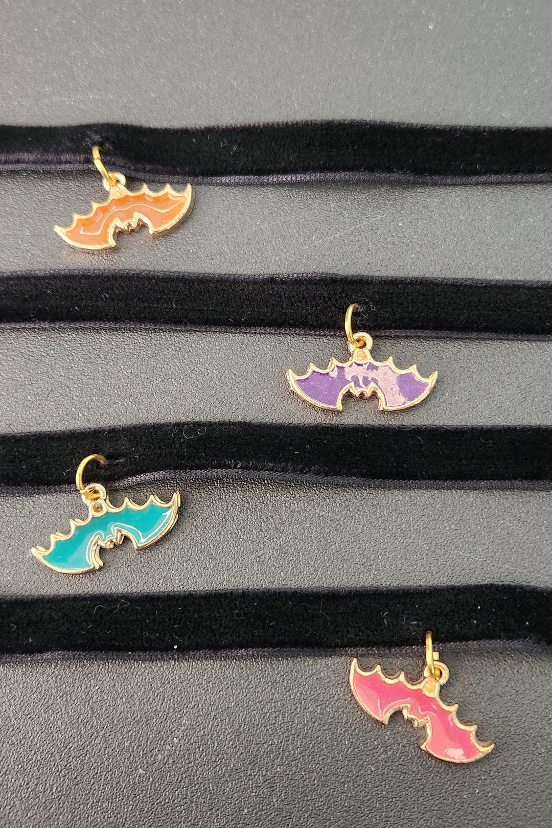 Cute Bat Choker Halloween Bat Necklace Gothic Bat Choker - Etsy