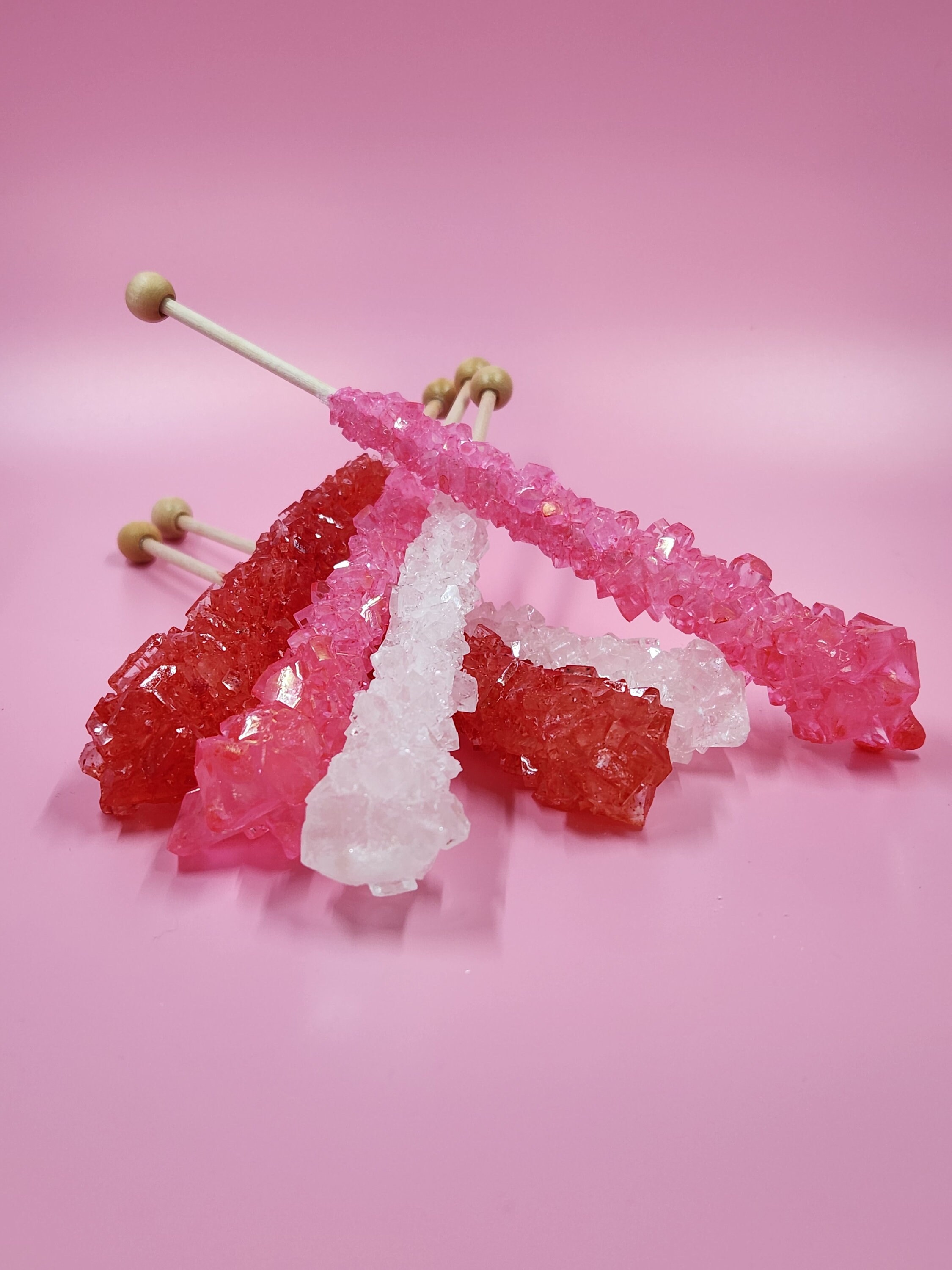 Old Fashion Crystal Rock Candy Valentine Pink White Red Pack - Etsy