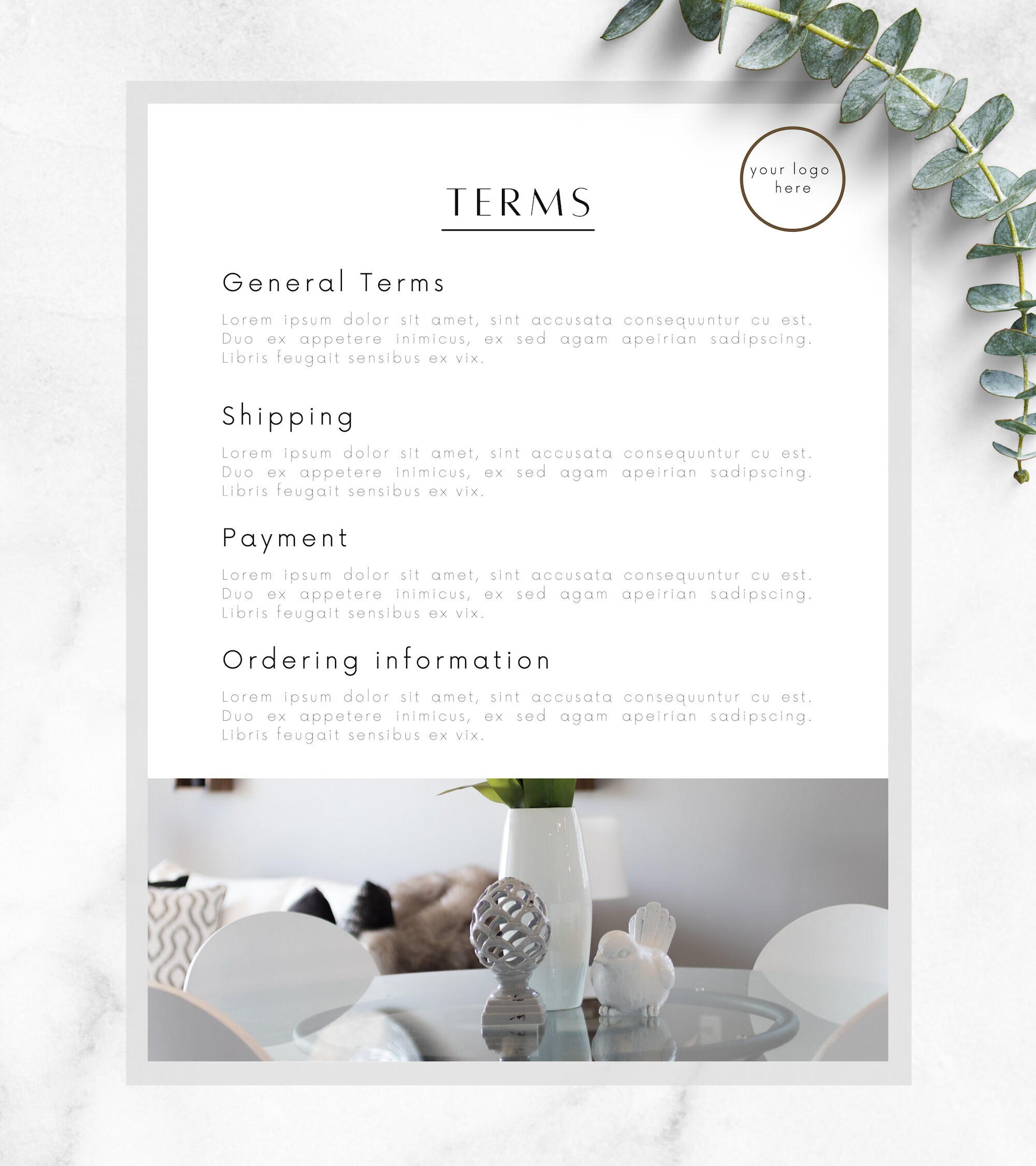 Order Form and Packing Slip Customer Price Form Editable - Etsy