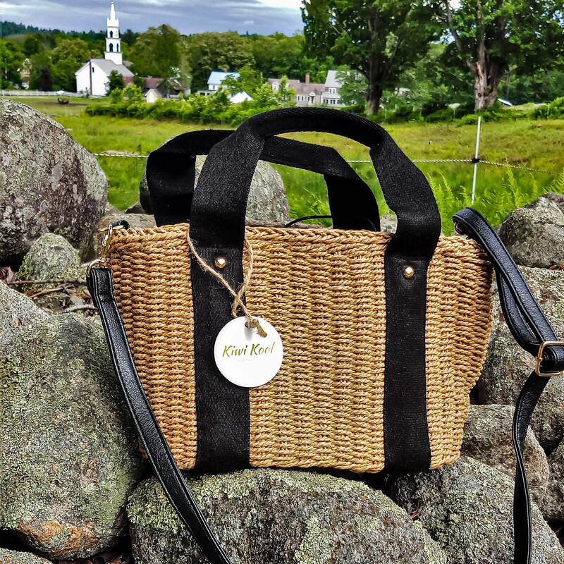 Woven Straw Purse - Etsy