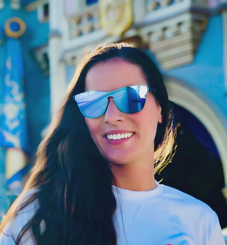 Vivid 90s 2000s Sunglasses Y2K Vaporwave, Retro Futuristic Scifi Rave ...